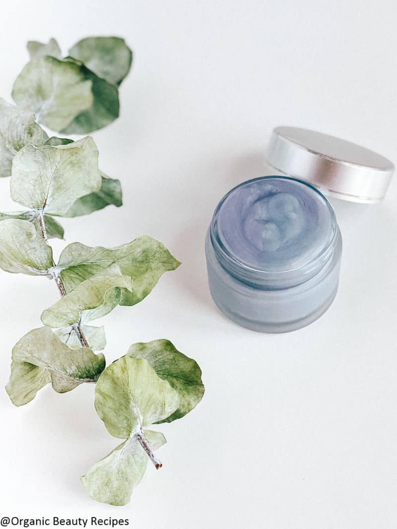 DIY Eye Cream With Blue Matcha - Organic Beauty Recipes